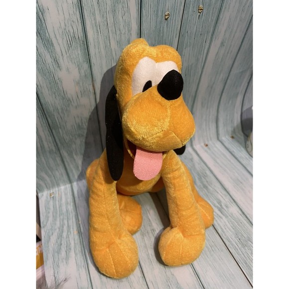 Disney | Toys | Disney Junior Pluto Dog 1 Stuffed Animal Plush Toy New ...